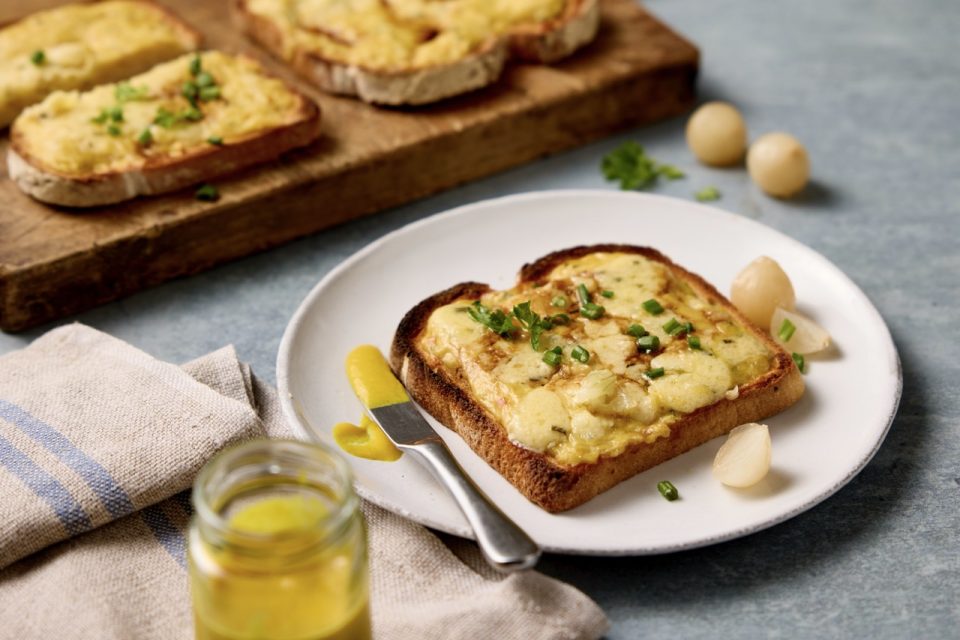 Welsh Rarebit with Innkeepers Cheese - Clawson Farms